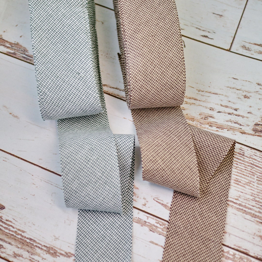 4 Cm Cotton Yarn Dyed Fabric Bias Binding Tape, Patchwork Binding ...