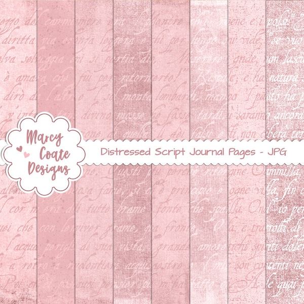 Pink Digital Paper - Etsy