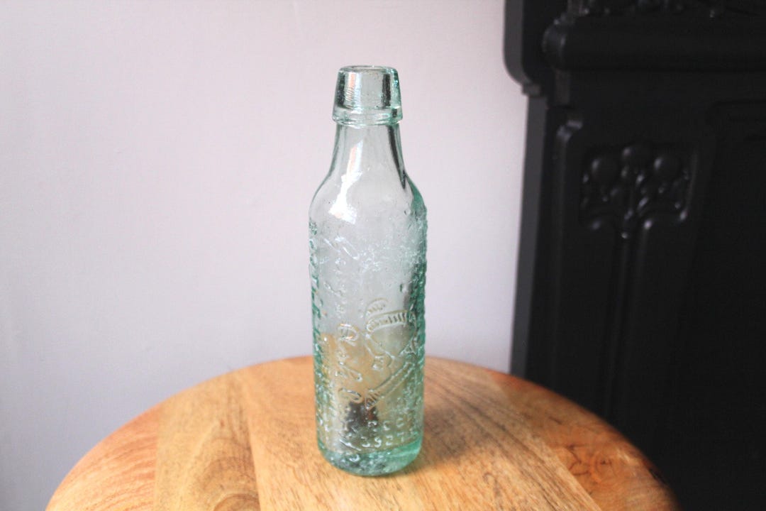 Antique Ashbrooke Bootle Clear Glass Bottle - Etsy