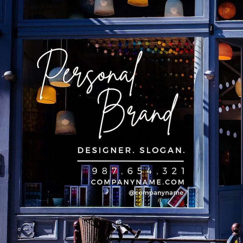 Wedding Window Decals - Etsy