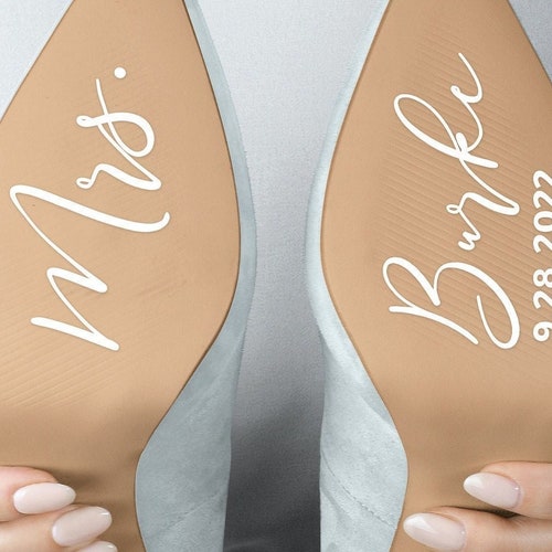 I Do Me Too Wedding Shoe Sole Vinyl Decal Sticker for Bride - Etsy