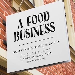 Custom Cafe Decal Restaurant Window Sticker, Your Logo Brand or Company ...