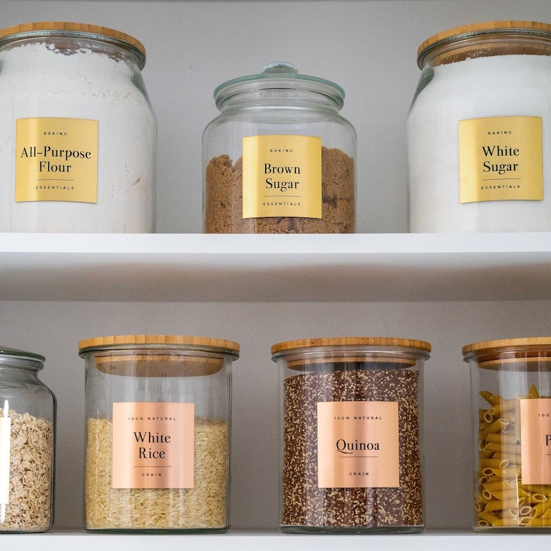 Kitchen Labels Stickers - Etsy