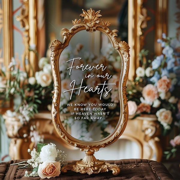 Passed Loved Ones Sign for Wedding - Etsy