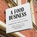 Custom Cafe Decal Restaurant Window Sticker, Your Logo Brand or Company ...