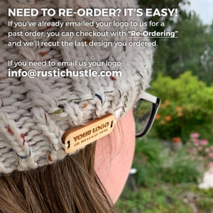 Customized Logo Product Tags, Personalized Buttons for Knitted and ...
