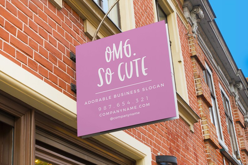 Custom Decal Vintage Store Window Sticker, Your Logo, Brand, Company ...