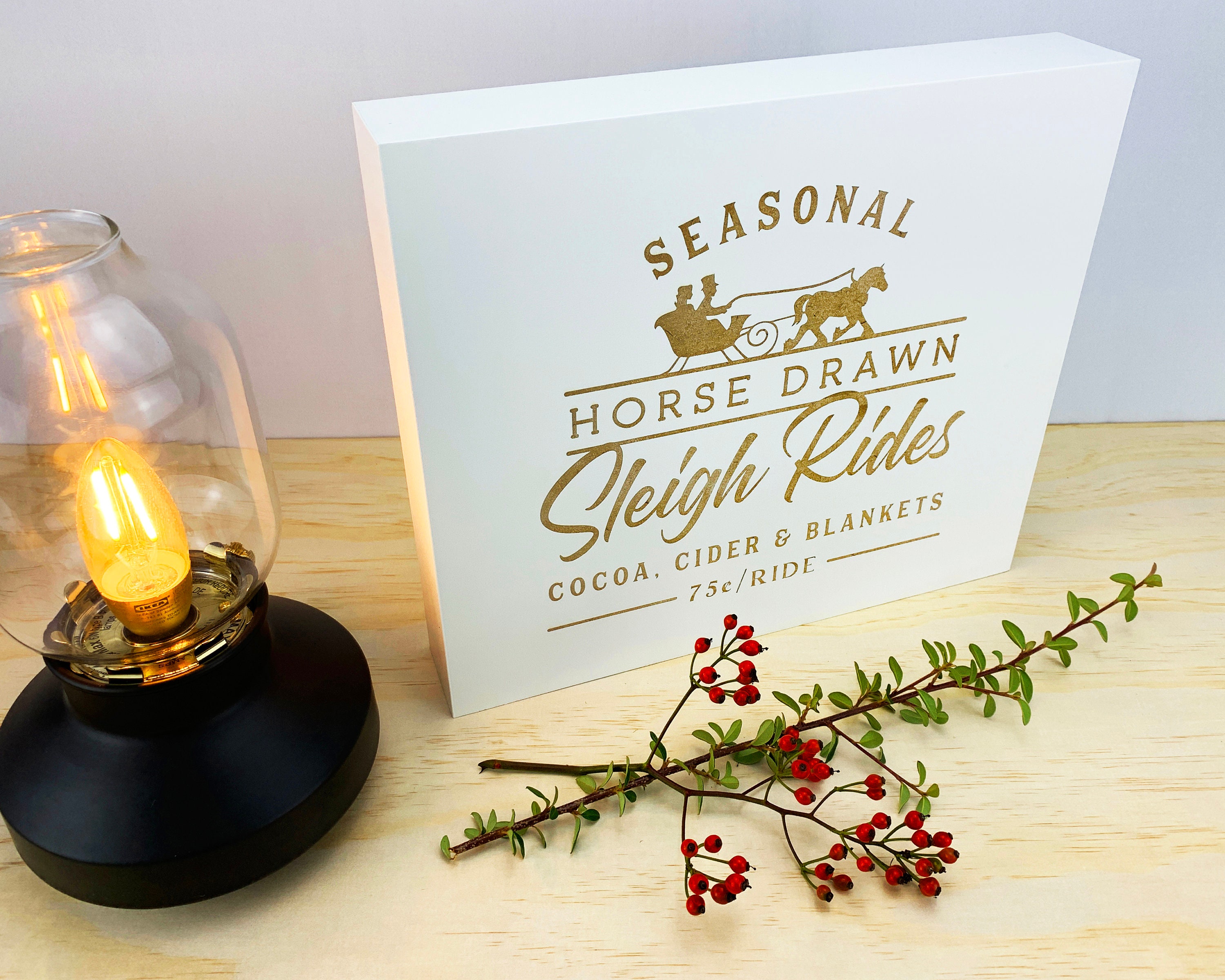 Custom Double Two Sided Market Stand Store Counter Sign in - Etsy