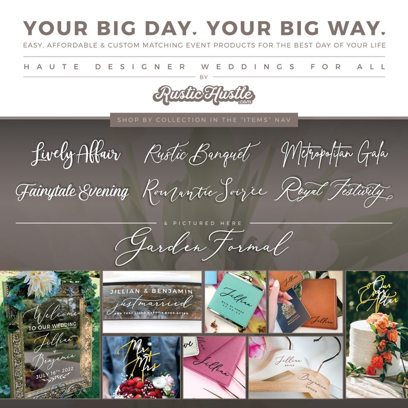 Our Favorite People Custom Vinyl Decal Sticker Wedding - Etsy