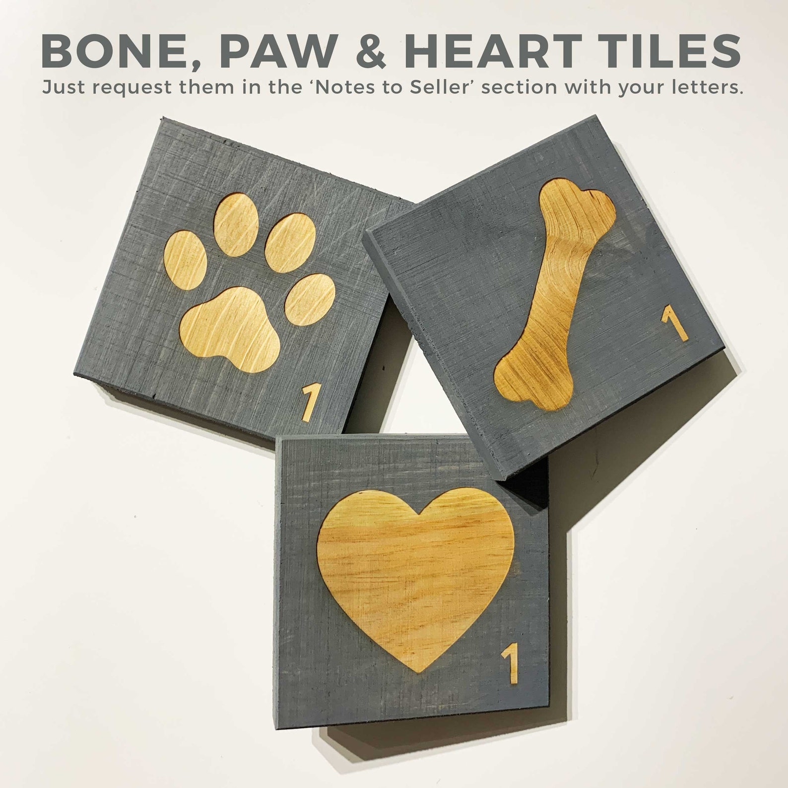 Large Engraved Letter Tiles Custom Family Name Sign - Etsy