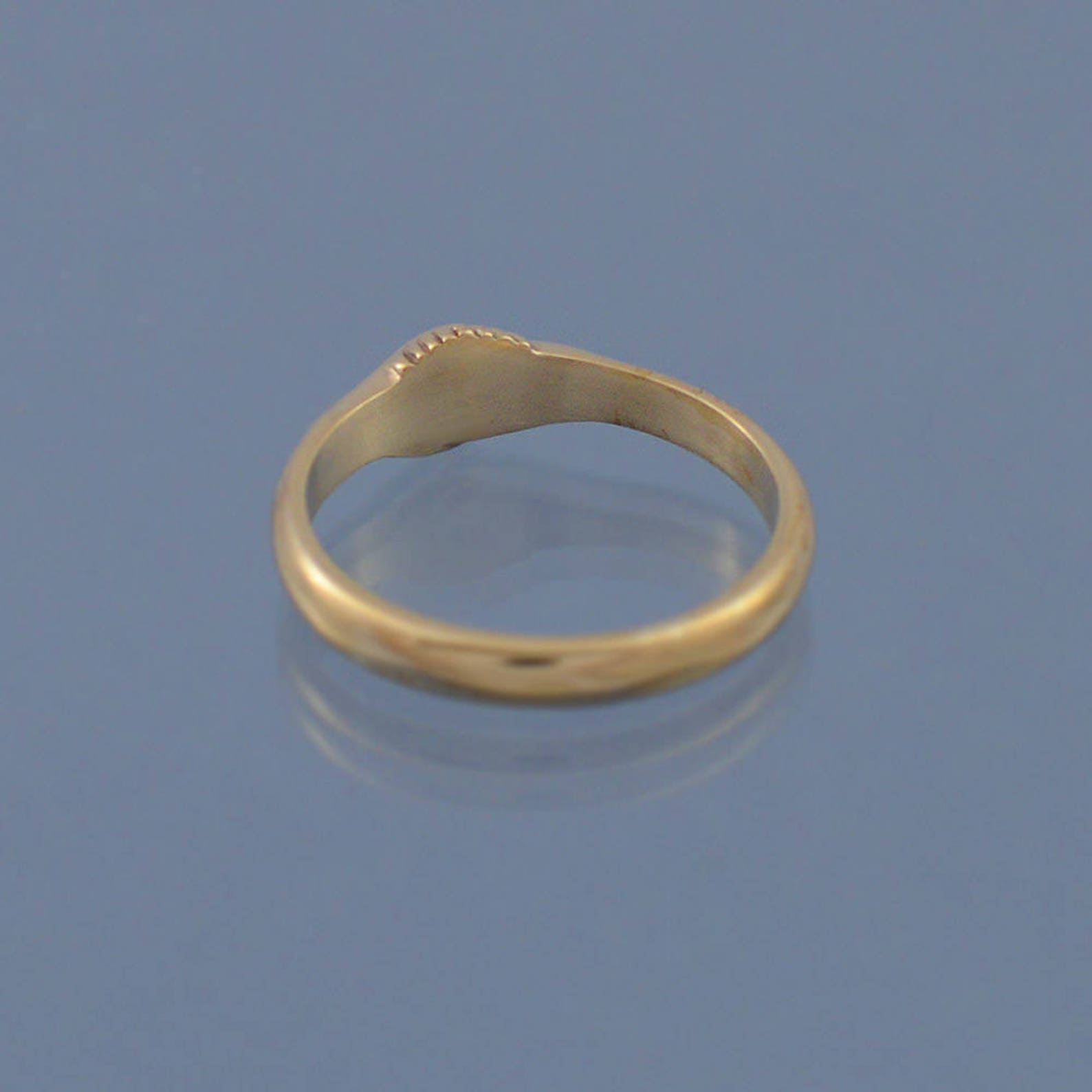 Plain Gold Fede Handshake Friendship Ring Available in 9ct - Etsy