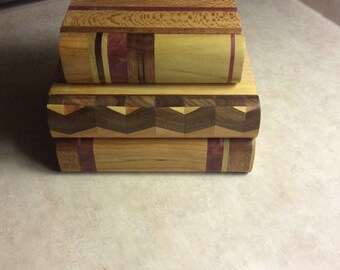 Stackable wood boxes | Etsy