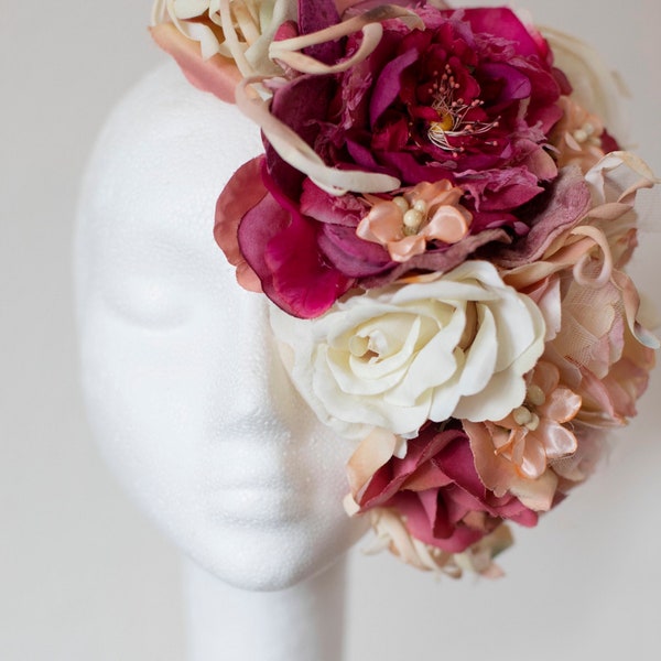 Floral Fascinator - Etsy