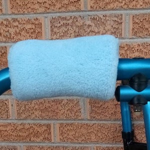 Fleece Padded Hand Grip Covers Walker Rollater Walking Cane Crutch ...