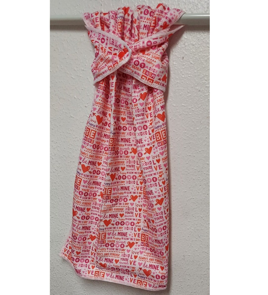 Hanging Towel With Snaps, Kitchen or Bathroom Towel - Etsy