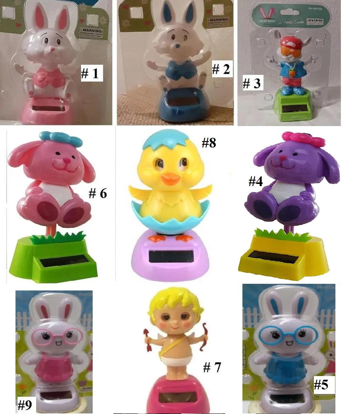 Solar Powered Dancing Toys Easter & Valentine - Etsy