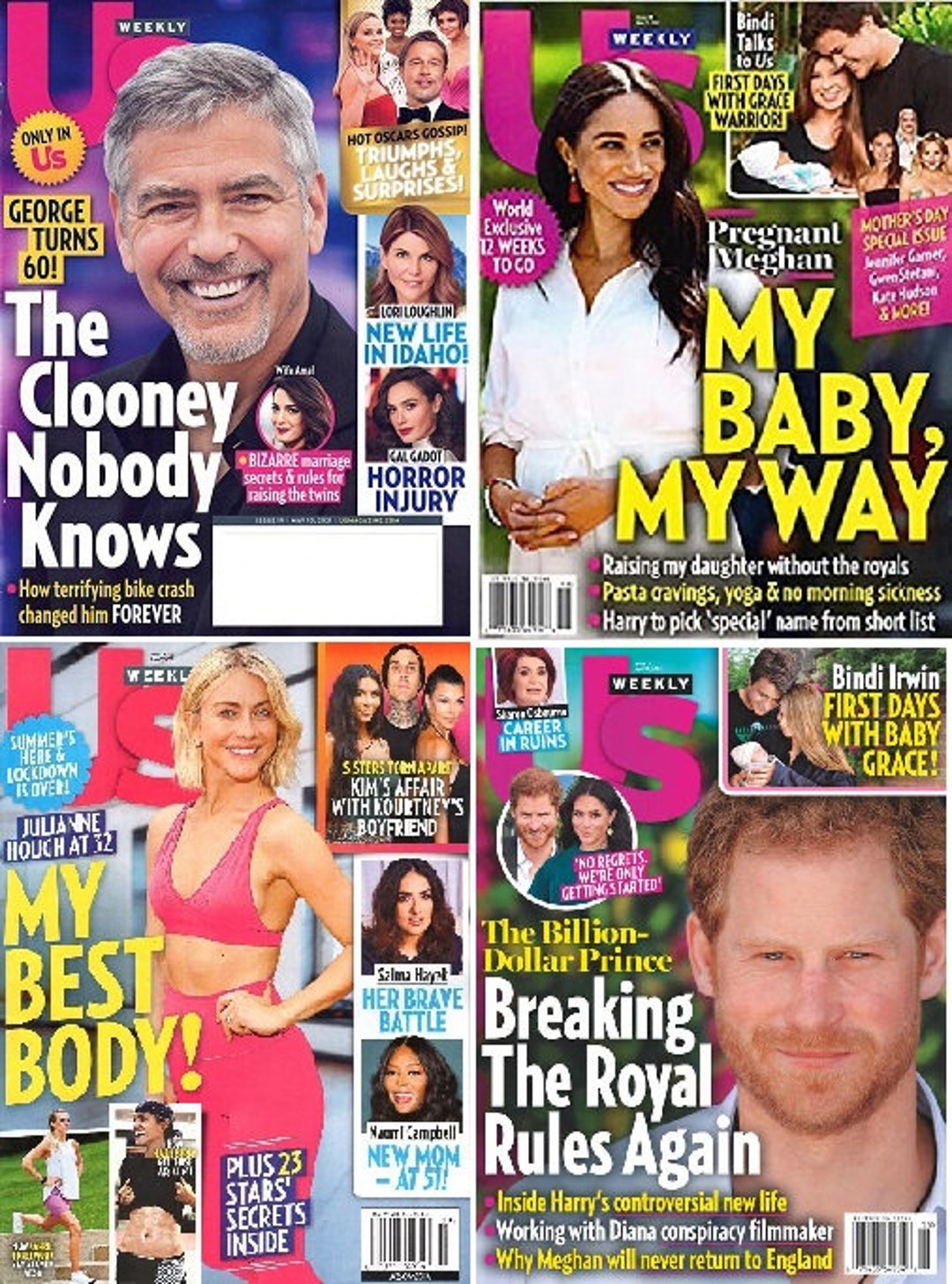 Varies of US Weekly Magazine Year 2021 - Etsy