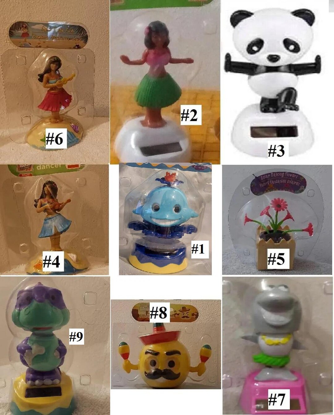 Solar Powered Dancing Toys - Etsy