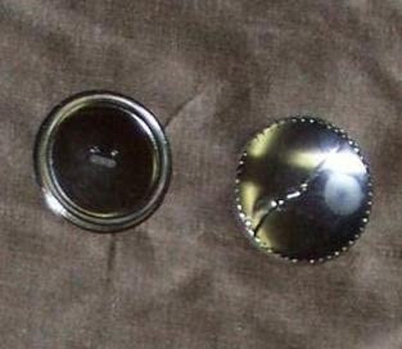 Half Ball Aluminum Buttons to Cover With Fabric No Tools | Etsy