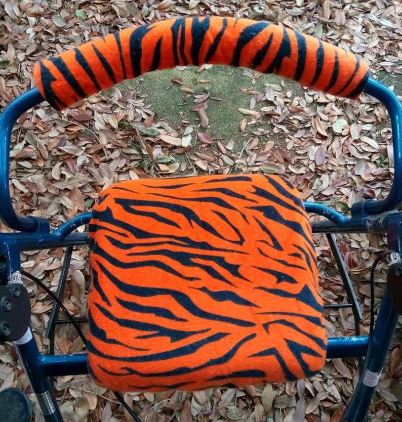 Fleece Rollator Walker Seat Cover or Bar Cover or (seat Cover and Bar ...