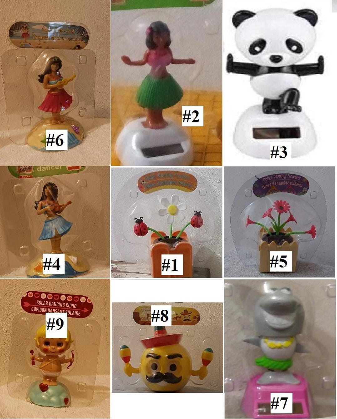 Solar Powered Dancing Toys - Etsy