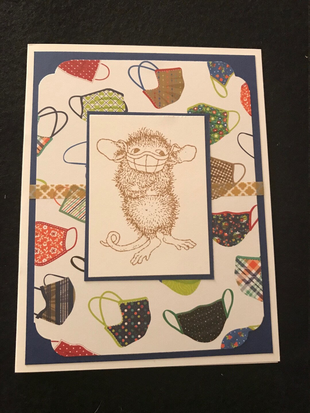 Handmade Social Distance Greeting Card - Etsy