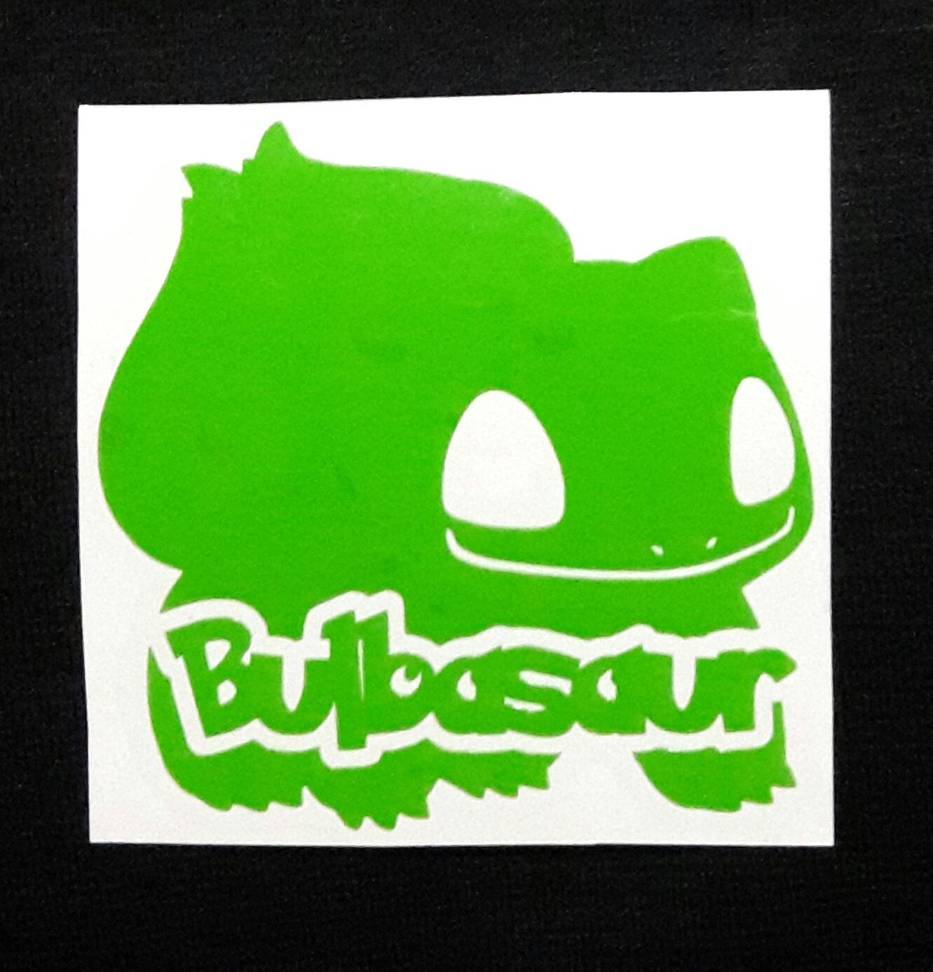 Pokemon Go Bulbasaur Sticker Decal Car iPhone Laptop - Etsy