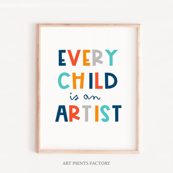 Every Child is an Artist - Etsy