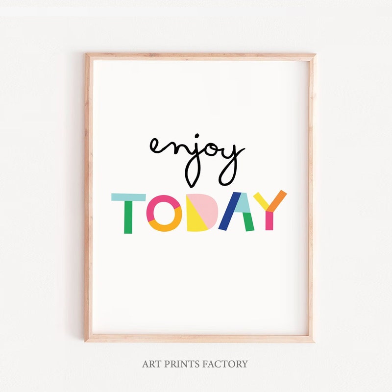 Enjoy Today - Etsy