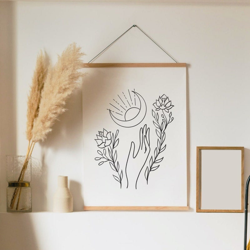 Abstract Line Art - Etsy