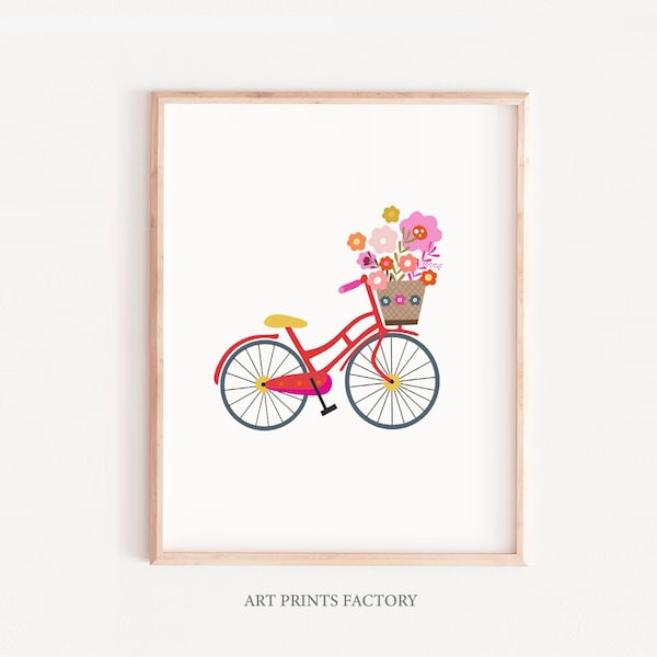 Bicycle Wall Art - Etsy