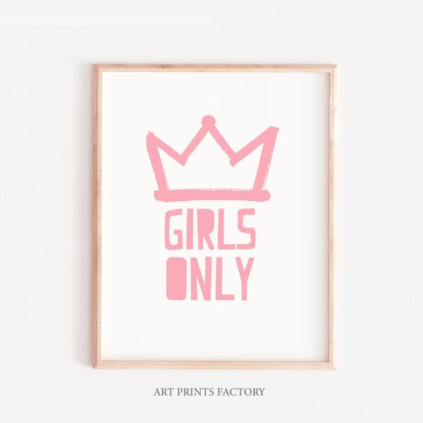 No Girls Allowed Signs - Etsy