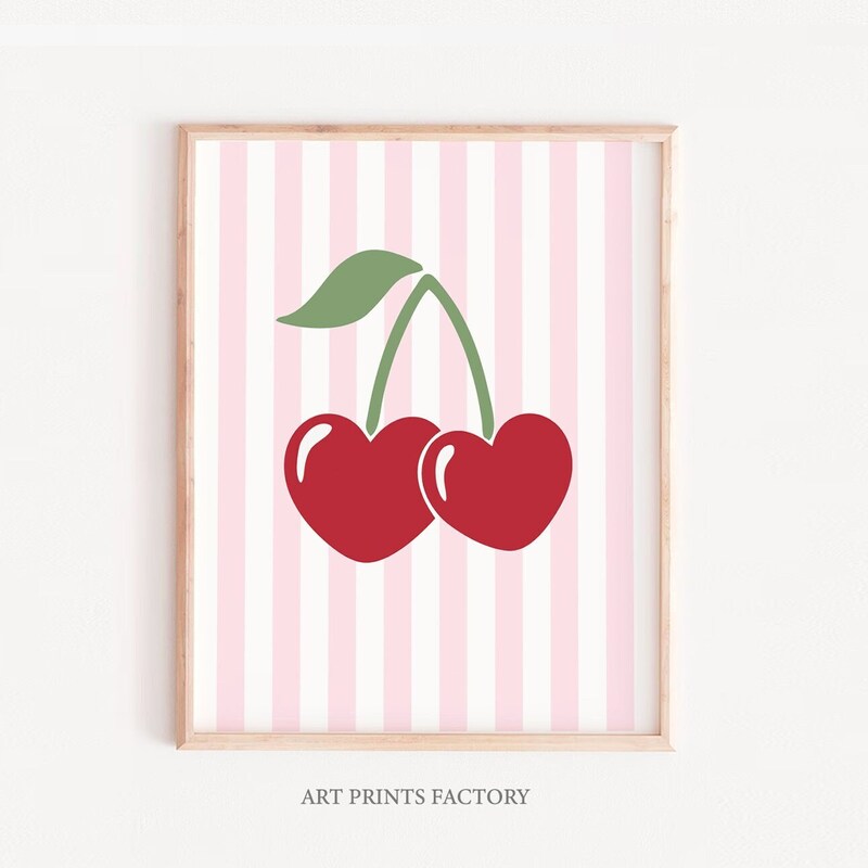 Cherry Print - Etsy