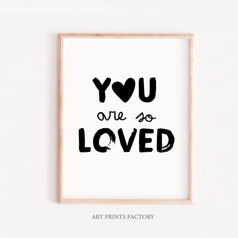 You Are so Loved - Etsy