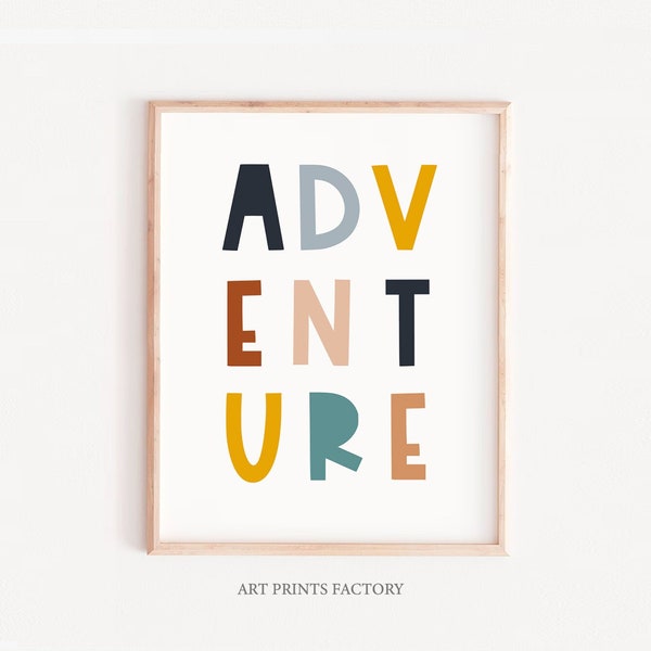 Adventure Poster - Etsy