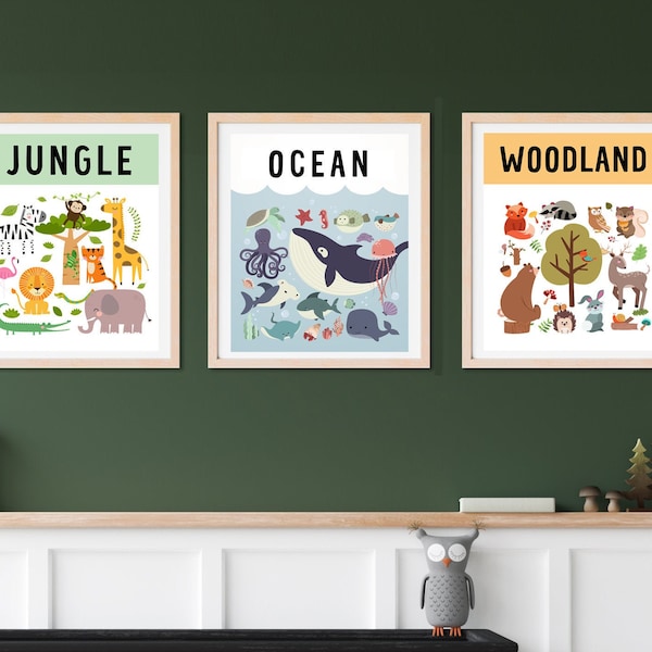 Animals Poster - Etsy