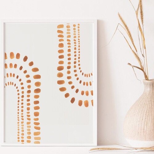 Boho Printable Art Printable Abstract Art Boho Print Wall - Etsy