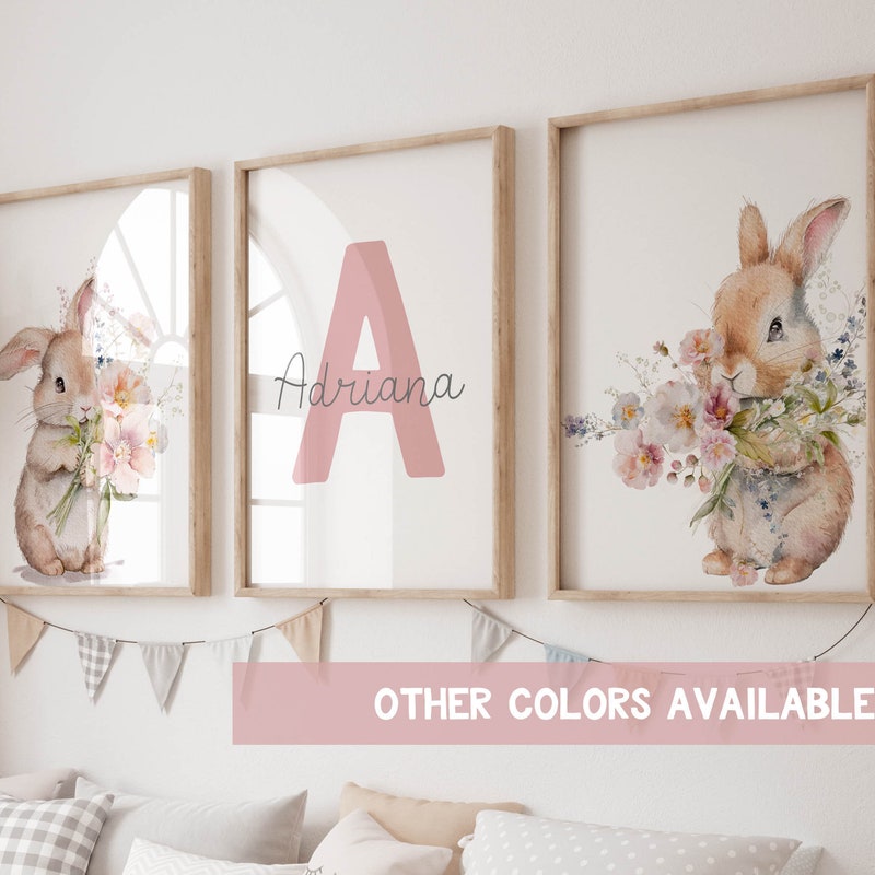 Bunny Nursery Decor - Etsy