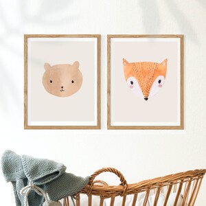 Gender Neutral Nursery Print, Set of 3, Gender Neutral Baby Art ...