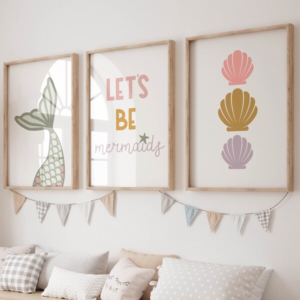 Mermaid Room Decor - Etsy