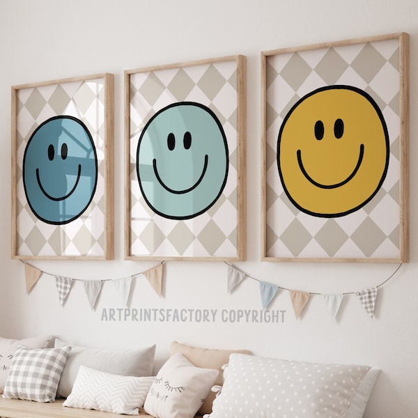Smiley Face Decor - Etsy