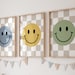 Checkered Smiley Face Poster: Retro Nursery Art (digital Download) - Etsy
