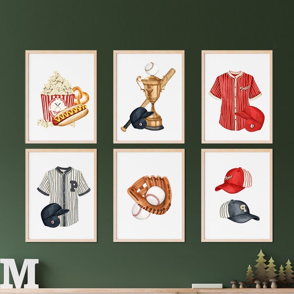 Baseball Art - Etsy