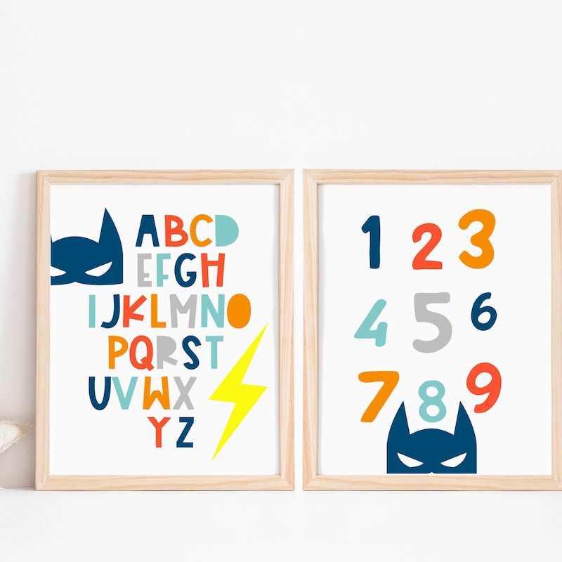 Superhero Posters - Etsy