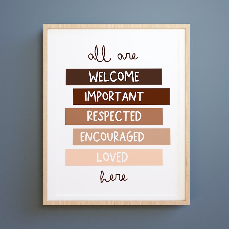 Diversity Poster - Etsy