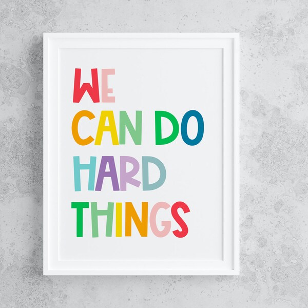Do Hard Things - Etsy
