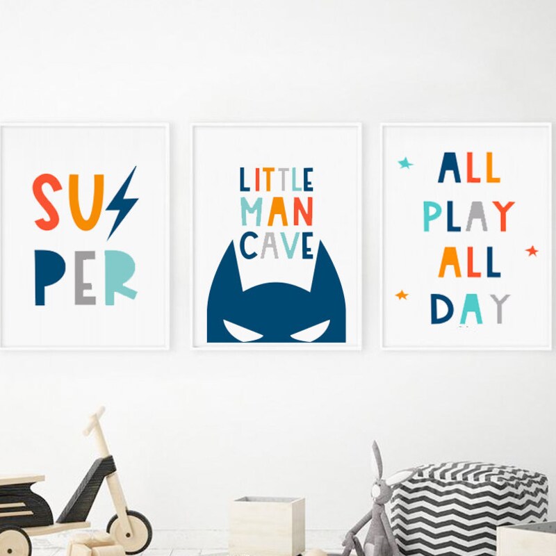 Boys Room Poster - Etsy