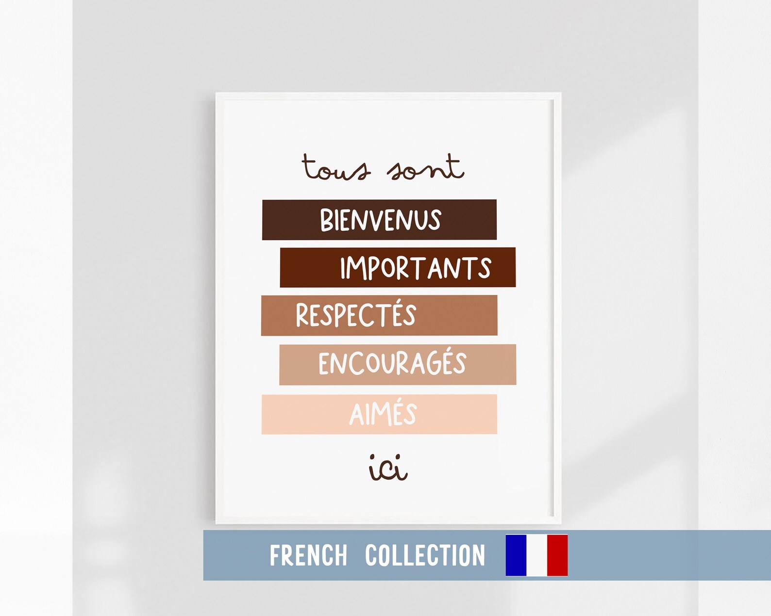 French Kids Prints Classroom Phrases Printable Poster | Etsy