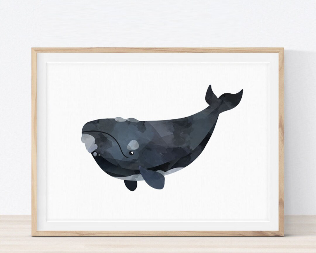 Whale Wall Art, Whales Print, Whale Print, Printable Art, Beach House ...