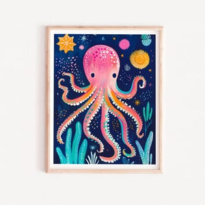 Ocean Nursery Decor, Under the Sea, Girls Wall Art, Whale, Shark ...